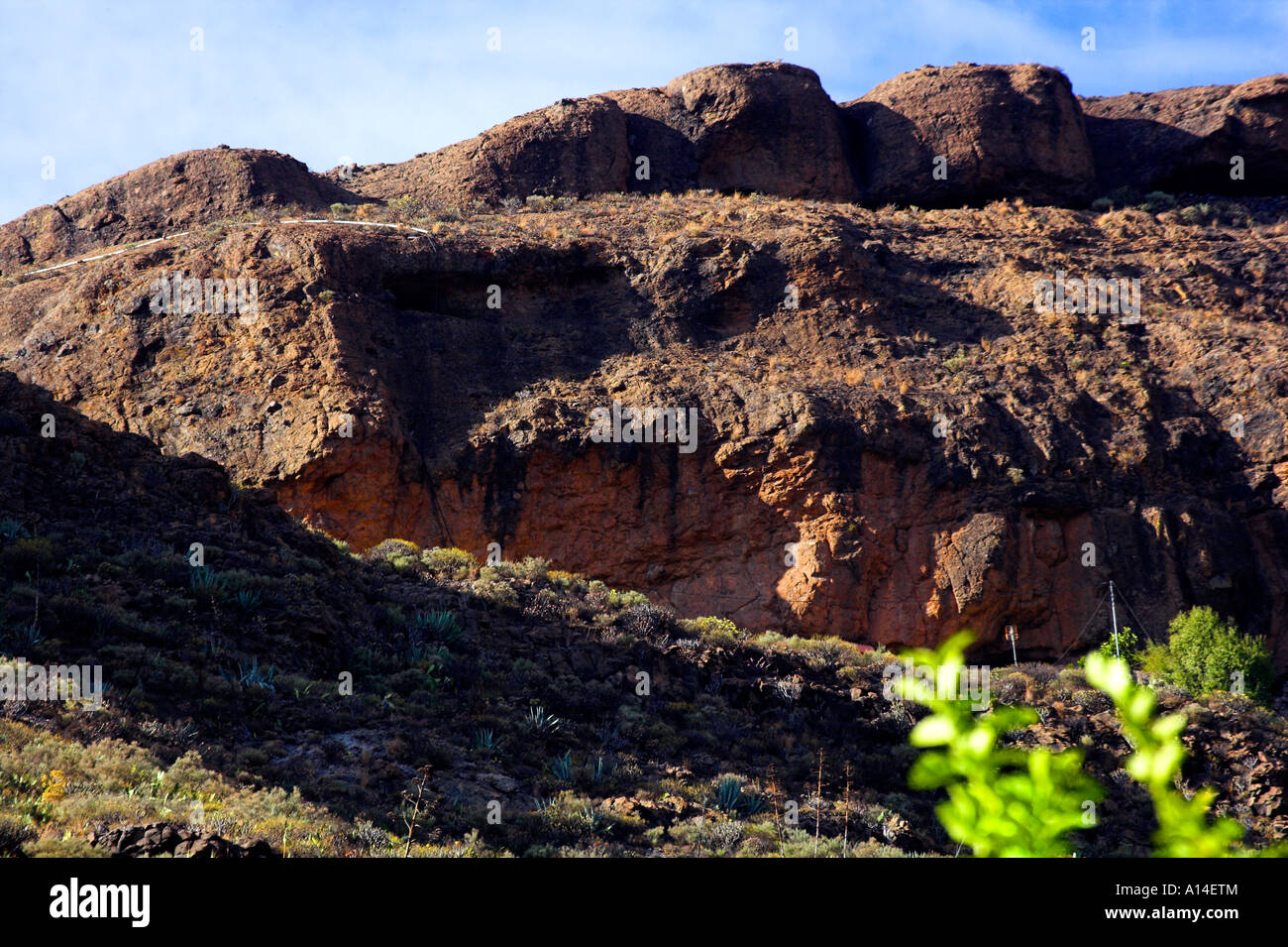 Berge im Licht Mountains Light Stock Photo - Alamy