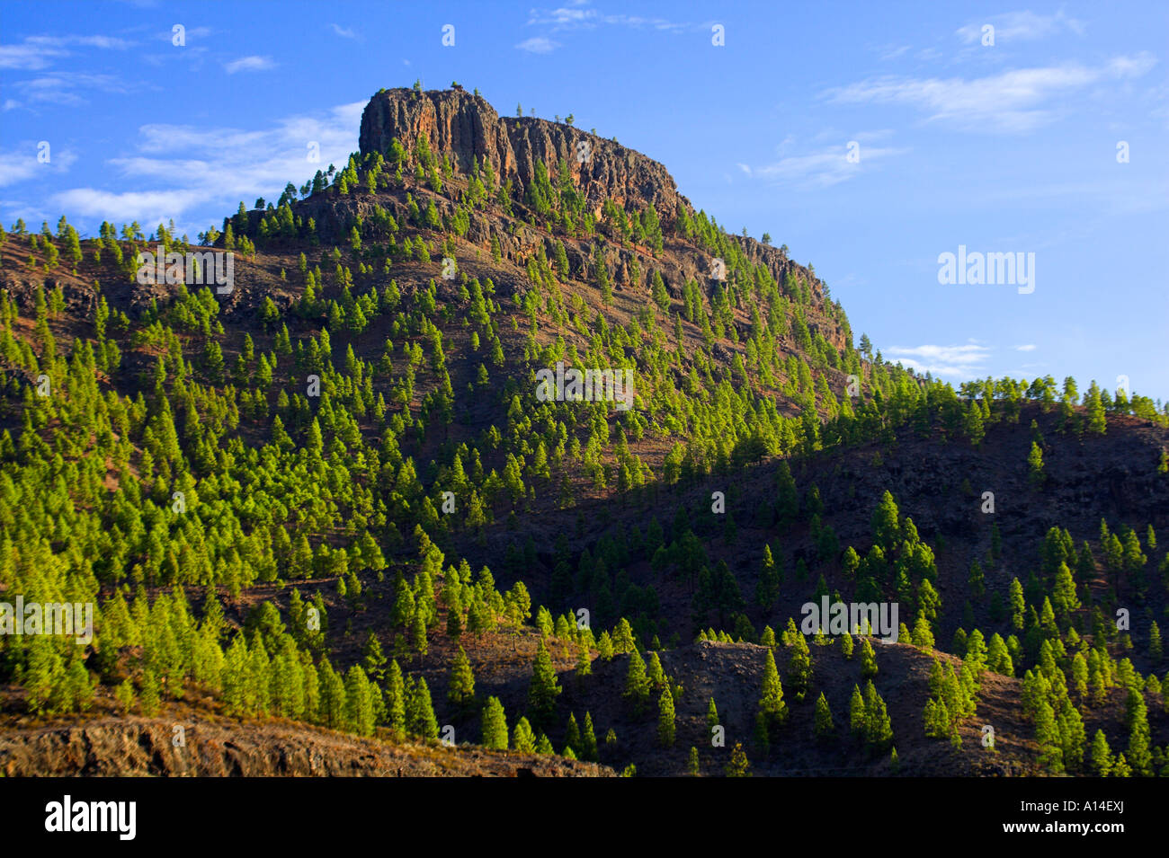 Berge im Licht Mountains Light Stock Photo - Alamy