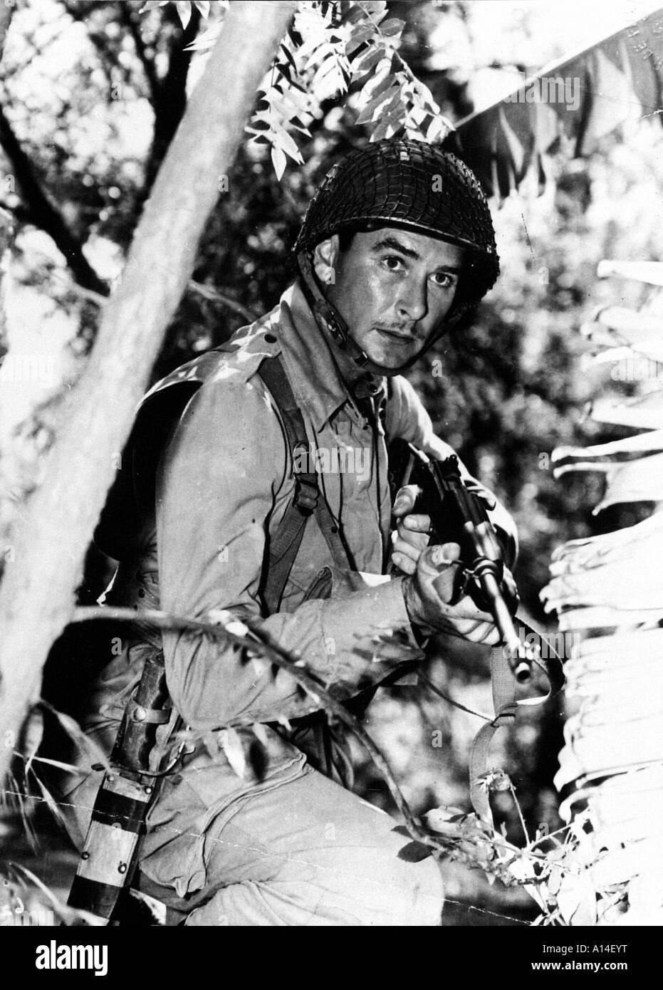 Objective Burma Year 1945 Director Raoul Walsh Errol Flynn Stock Photo ...