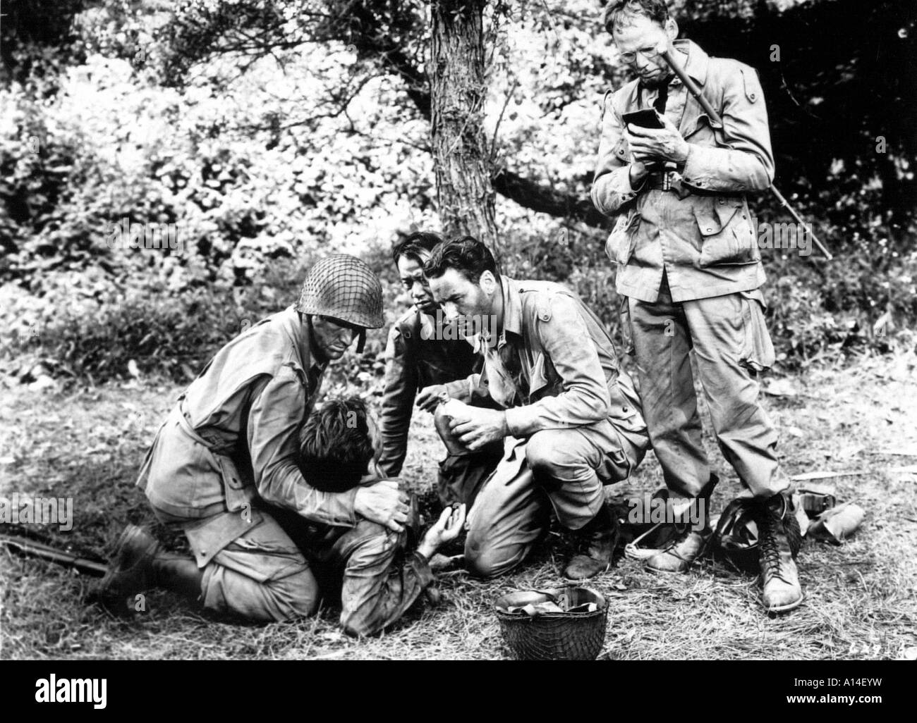 Objective Burma Year 1945 Director Raoul Walsh Errol Flynn Stock Photo ...