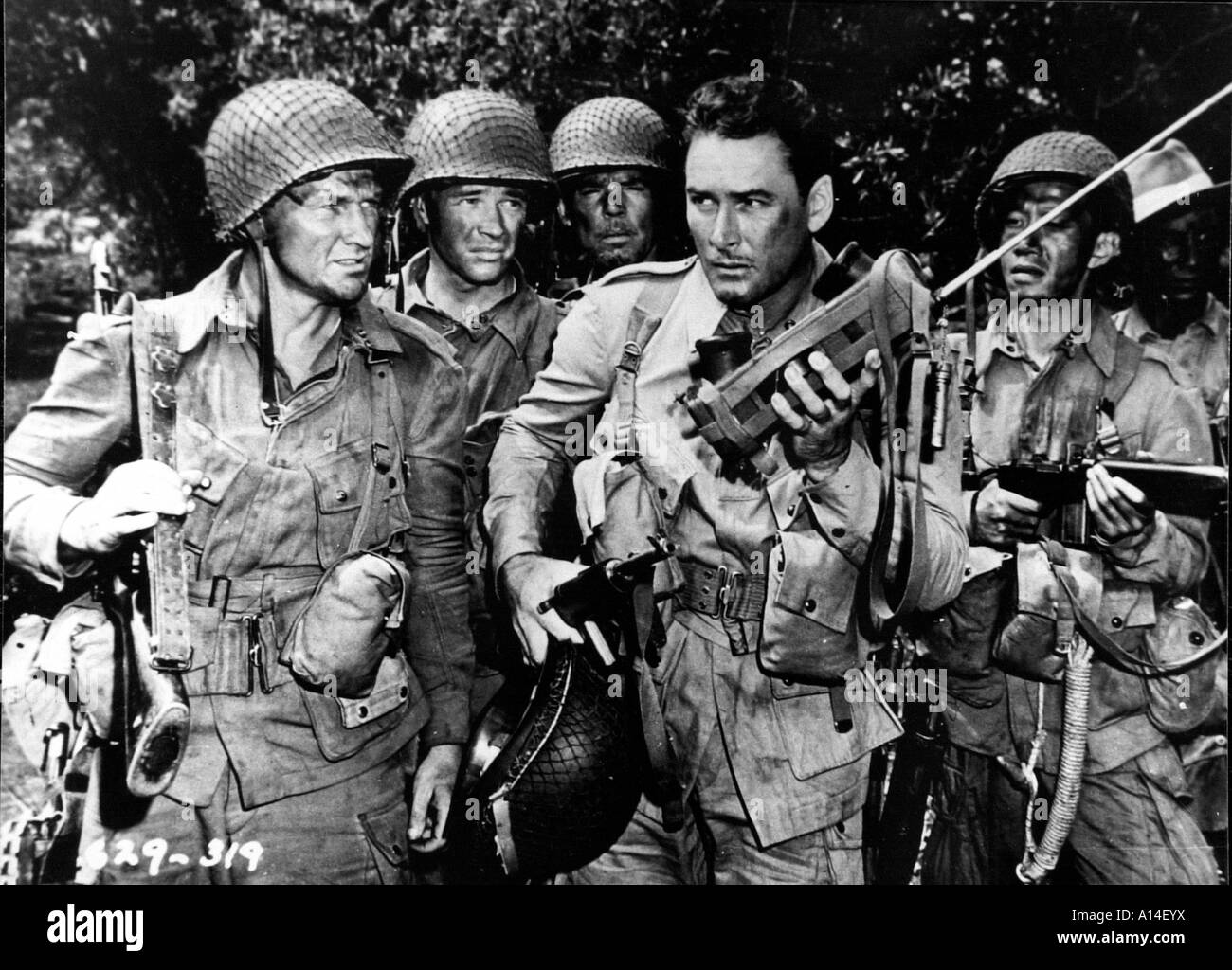 Objective Burma Year 1945 Director Raoul Walsh Errol Flynn Stock Photo ...