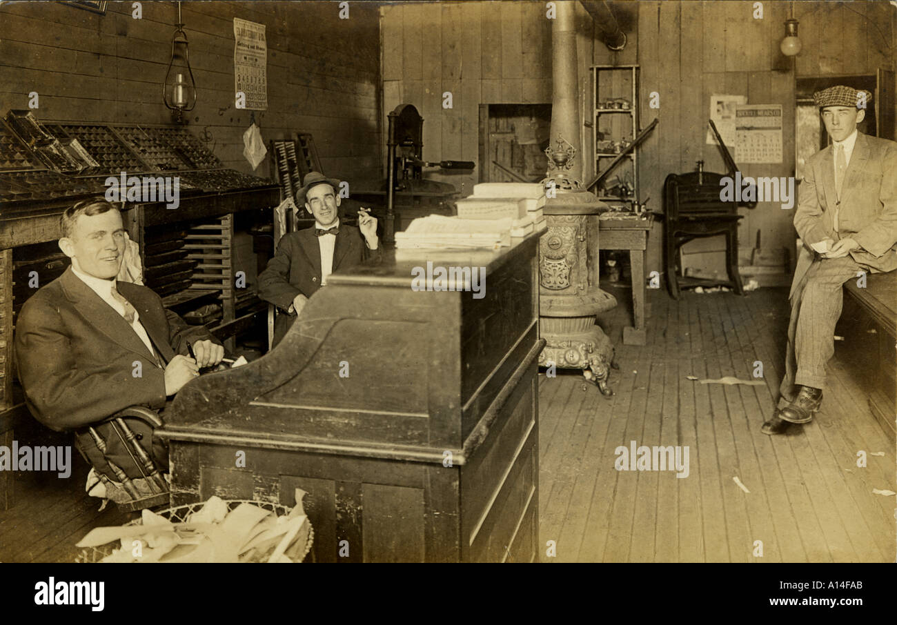 1910s business office hi-res stock photography and images - Alamy