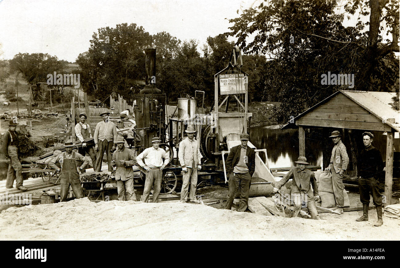 The Road Crew Stock Photo - Alamy