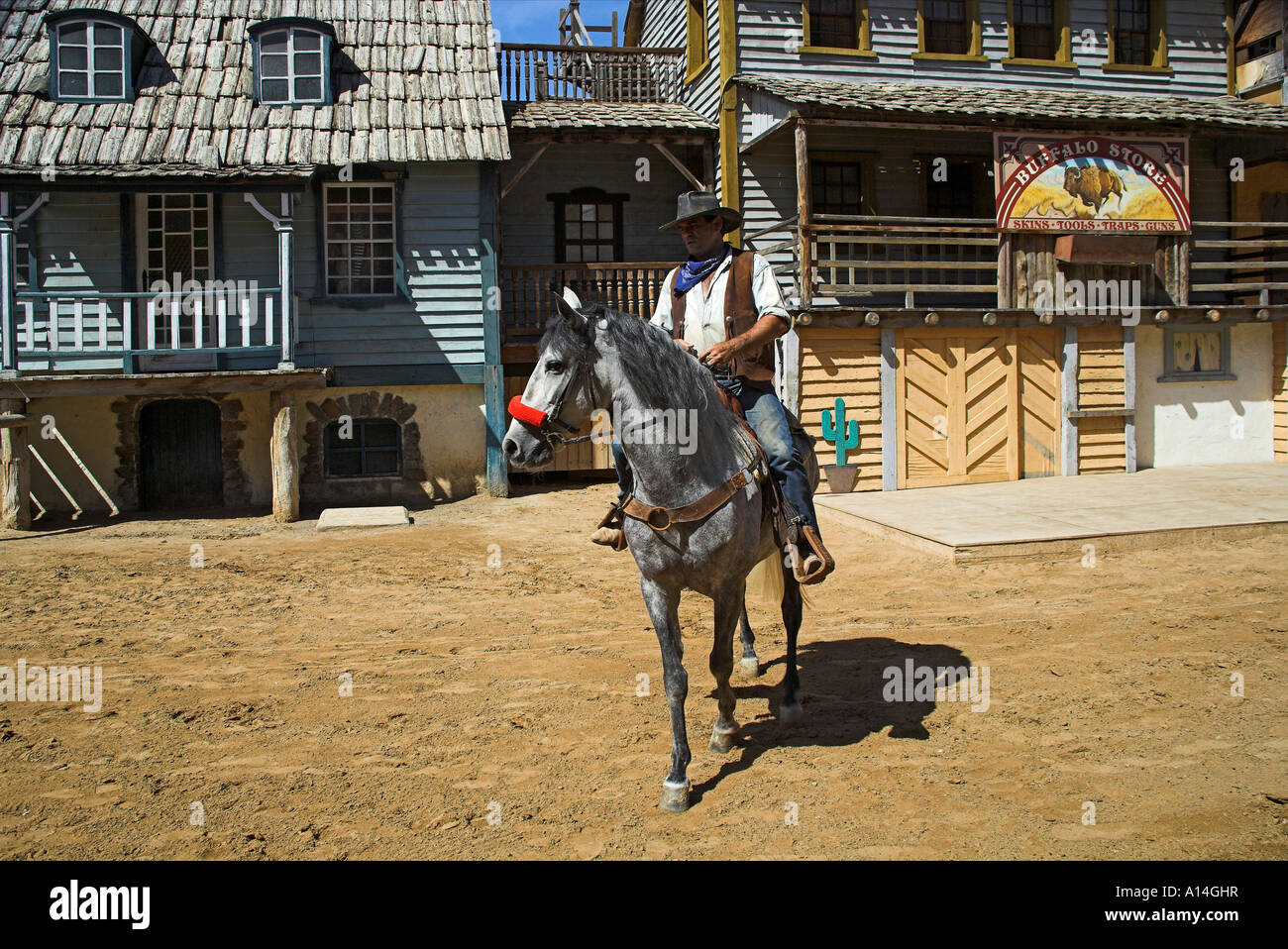 Sioux City Western Town Stock Photo - Alamy