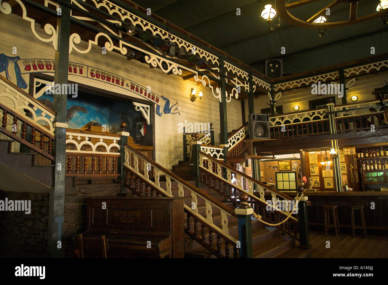 Sioux City Western Town Stock Photo - Alamy