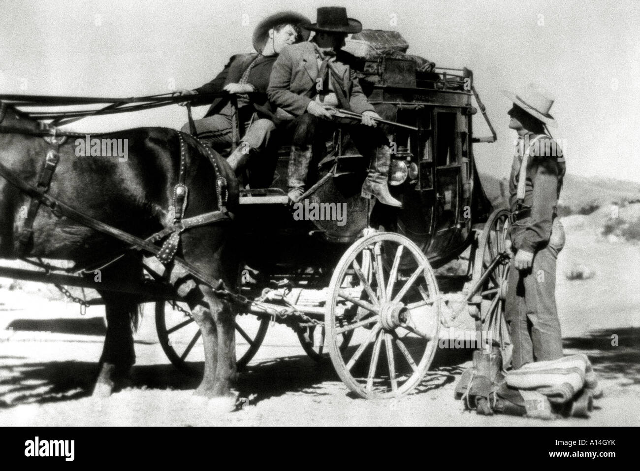 Stagecoach 1939 John Ford John Wayne Stock Photo - Alamy