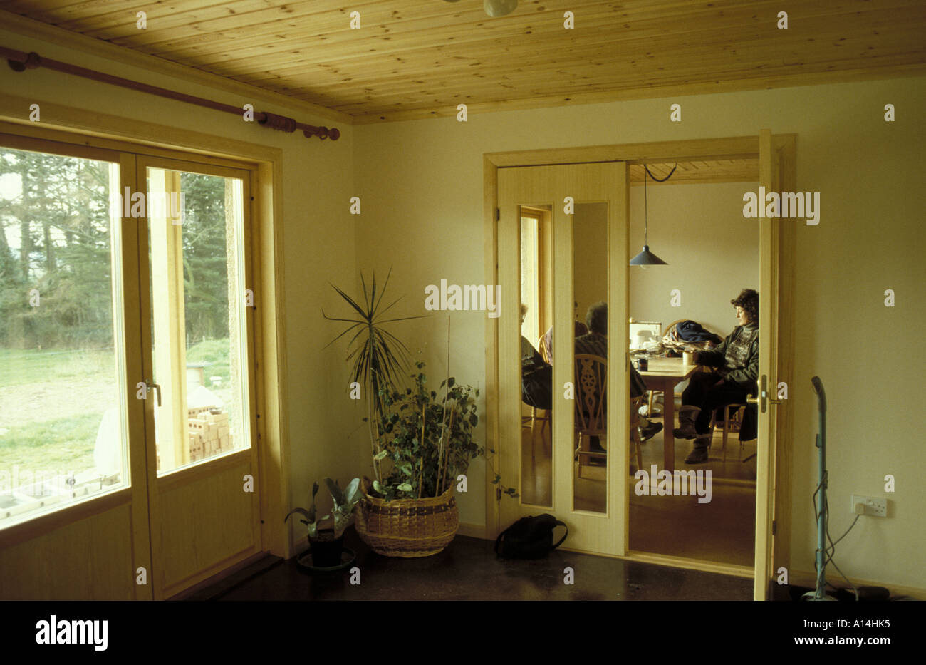 Scandinavian style kit house With energy saving devices and heat ...