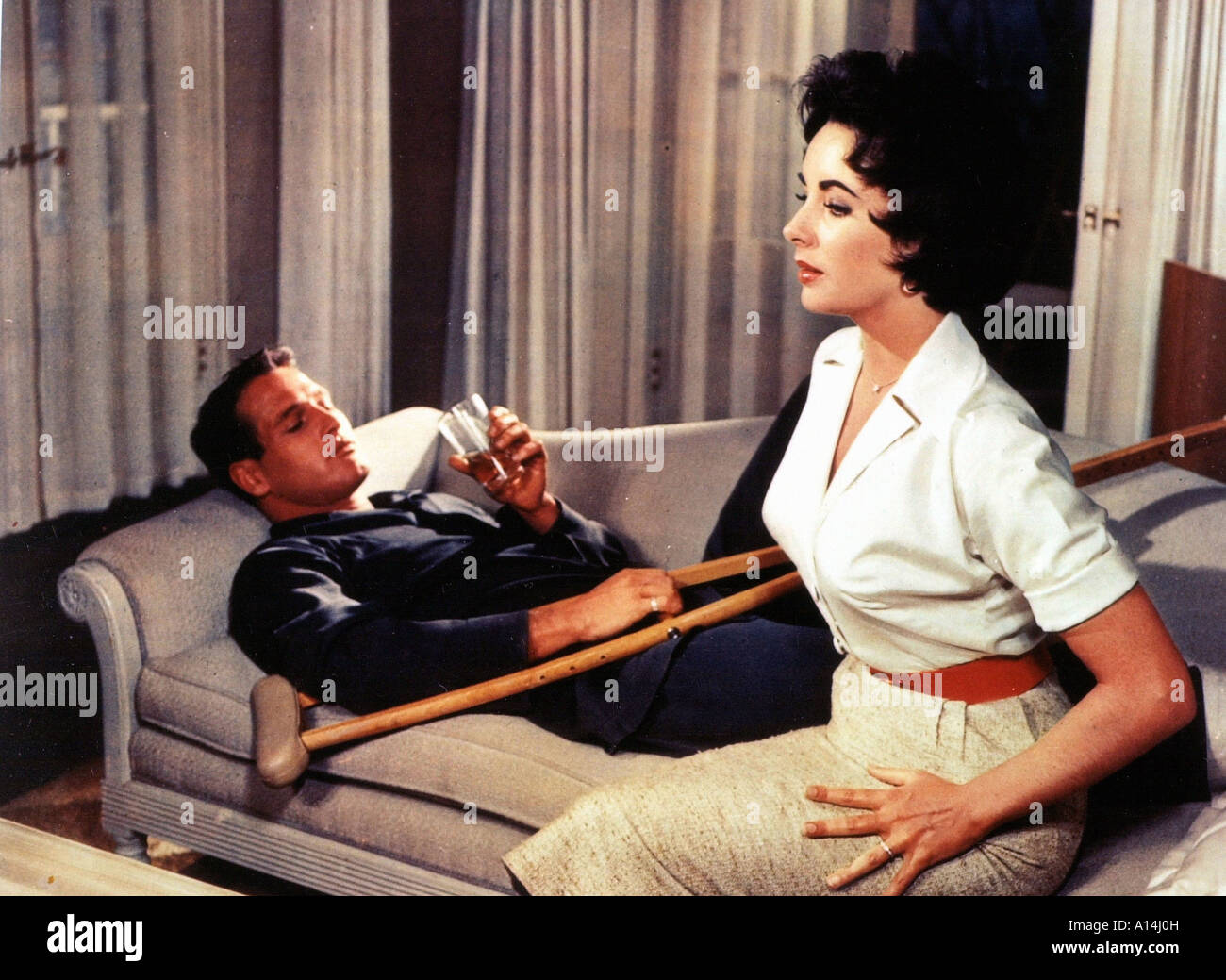 Paul newman and elizabeth taylor hi-res stock photography and images ...