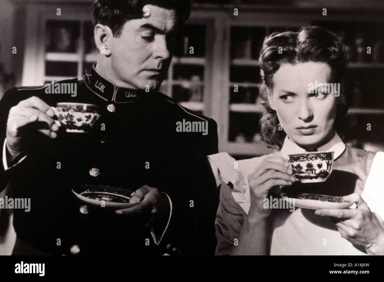 The long gray line 1955 John Ford Tyrone Power Maureen O Hara Stock ...