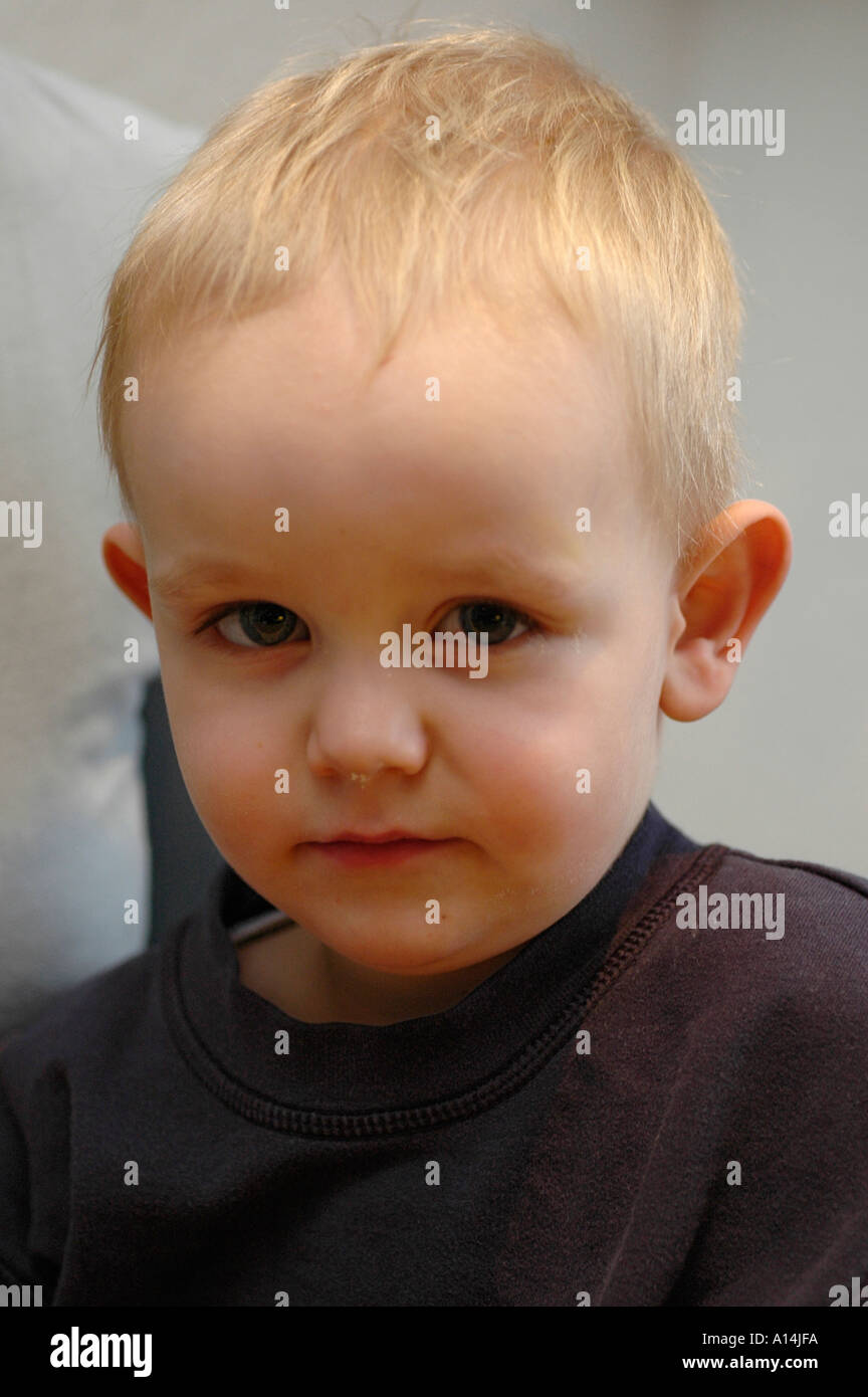 portrait little boy Stock Photo - Alamy