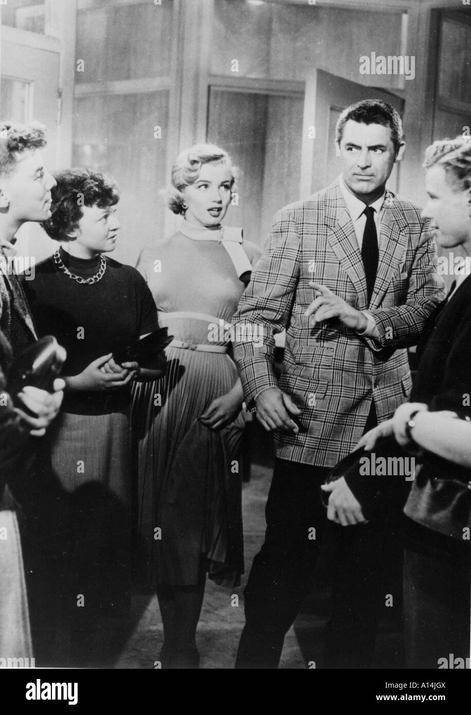 Monkey business 1952 Howard Hawks Cary Grant Marilyn Monroe Stock Photo ...