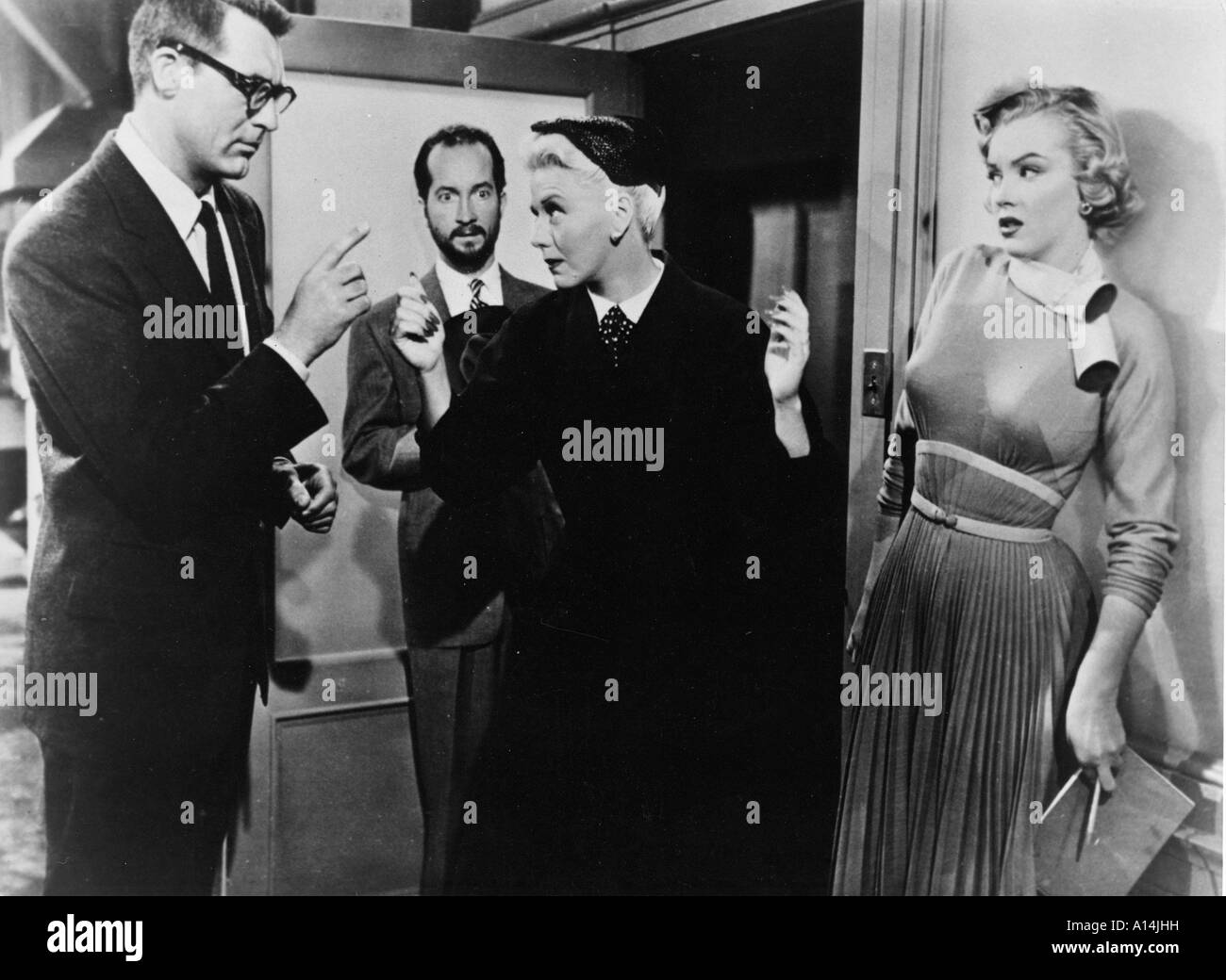 Monkey business 1952 Howard Hawks Marilyn Monroe Cary Grant Ginger ...