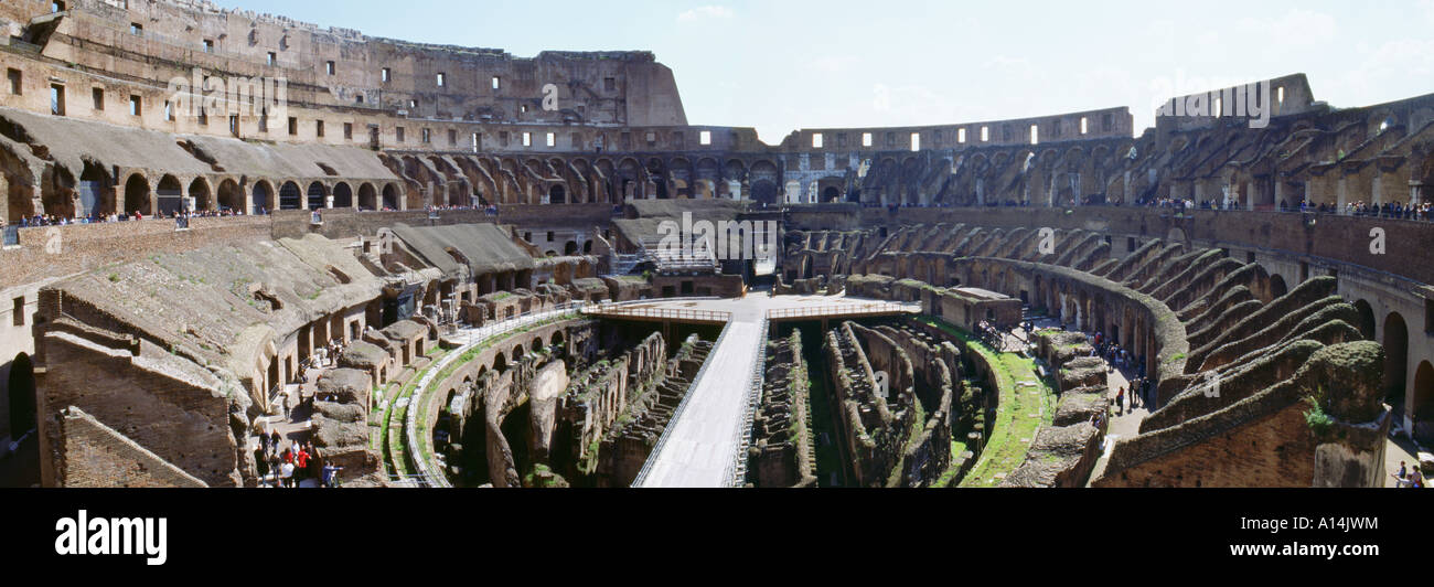 Roman colosseum panoramic hi-res stock photography and images - Alamy