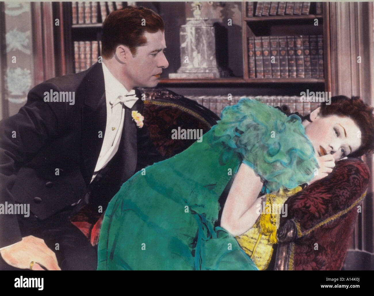 Heaven can wait 1943 Ernst Lubitsch Gene Tierney Don Ameche Stock Photo ...