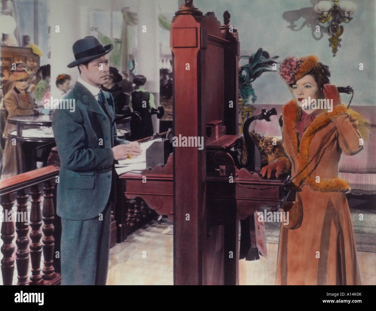 Heaven can wait 1943 Ernst Lubitsch Gene Tierney Don Ameche Stock Photo ...