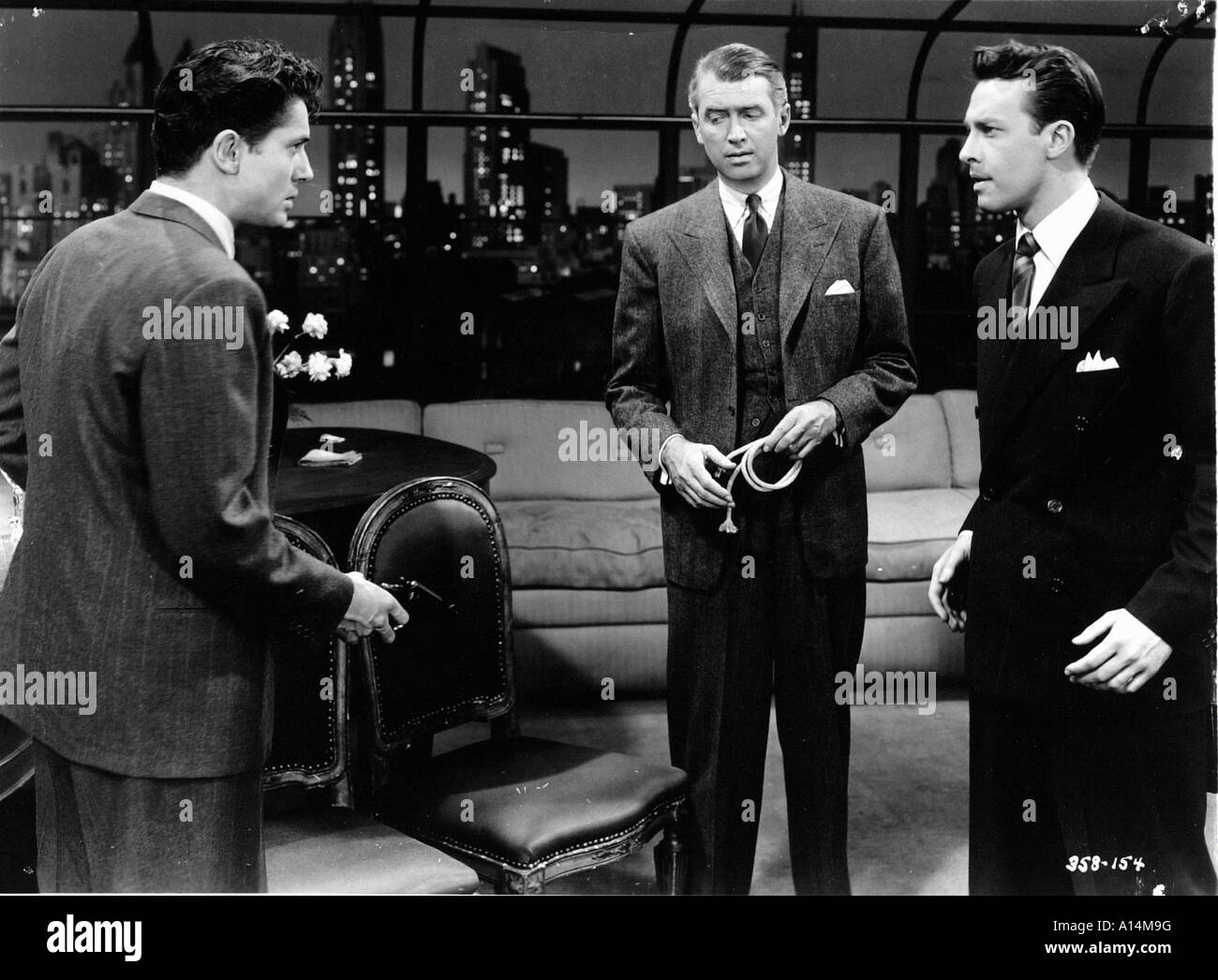 Rope 1948 Alfred Hitchkock John Dall James Stewart Farley Granger Stock ...