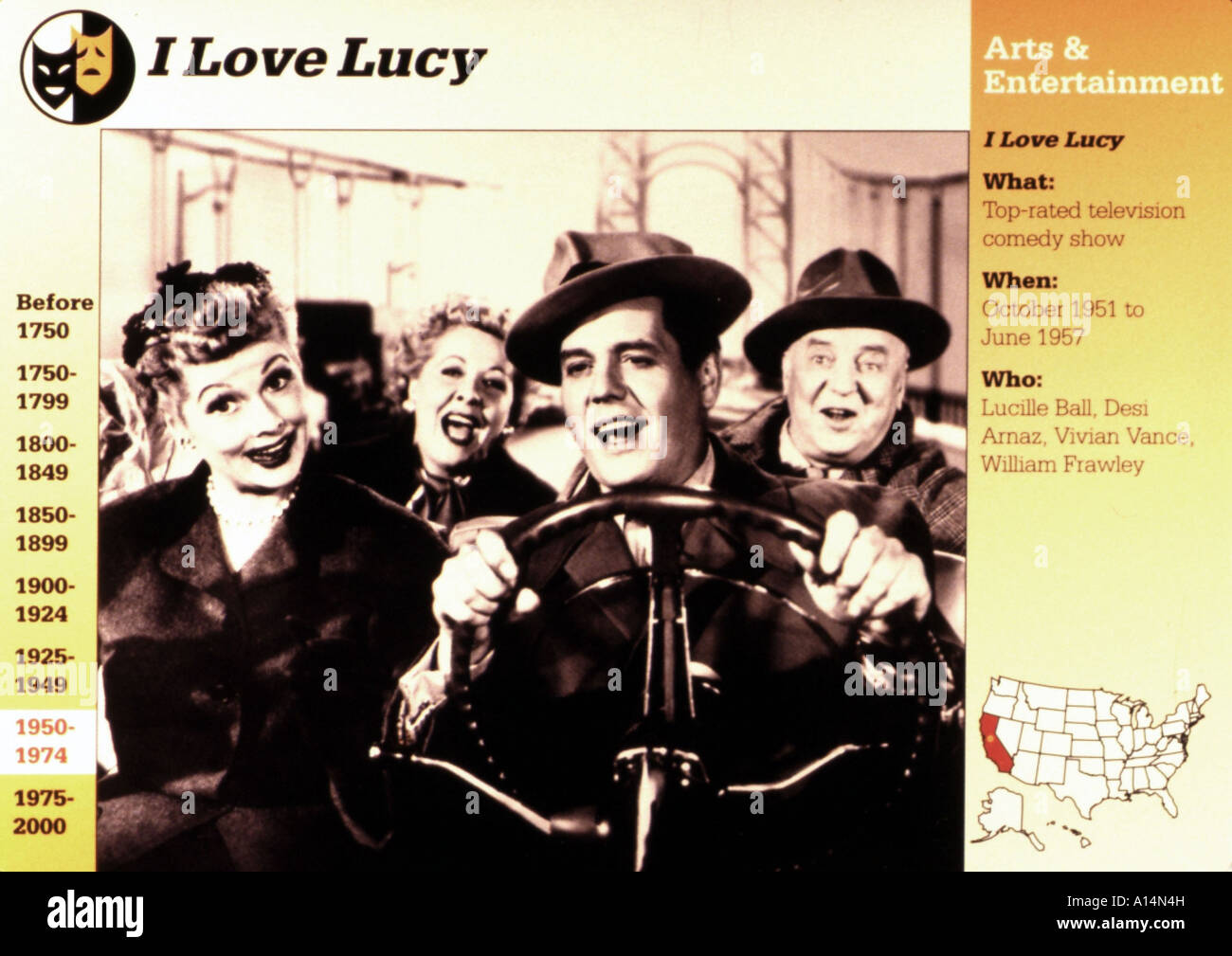 I Love Lucy Tv Lucille Ball High Resolution Stock Photography and ...