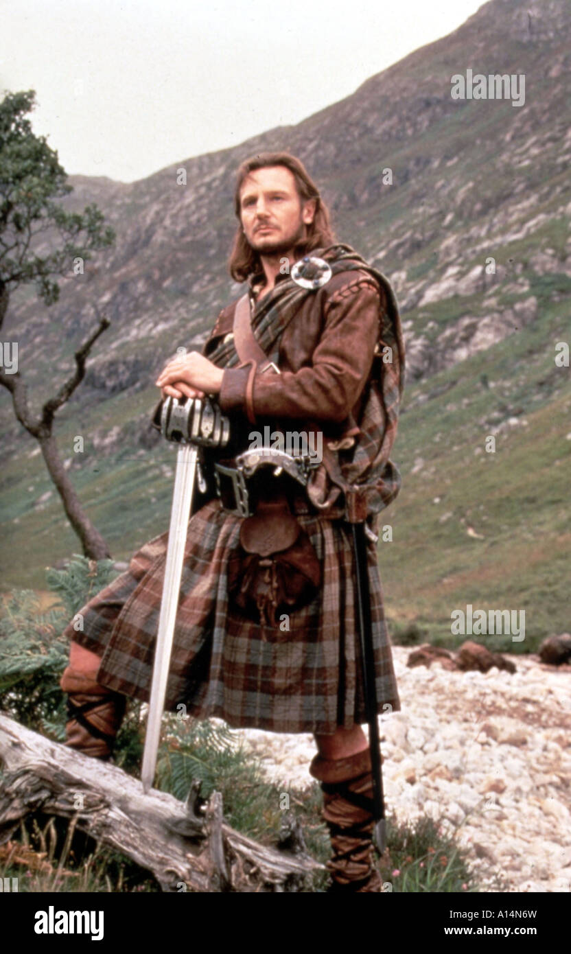 Rob Roy Year 1995 Director Michael Caton Jones Liam Neeson Stock Photo ...