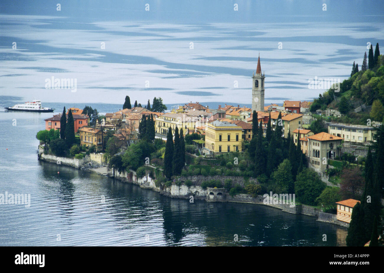 Verena Italy on the shore of Lake Como Stock Photo - Alamy