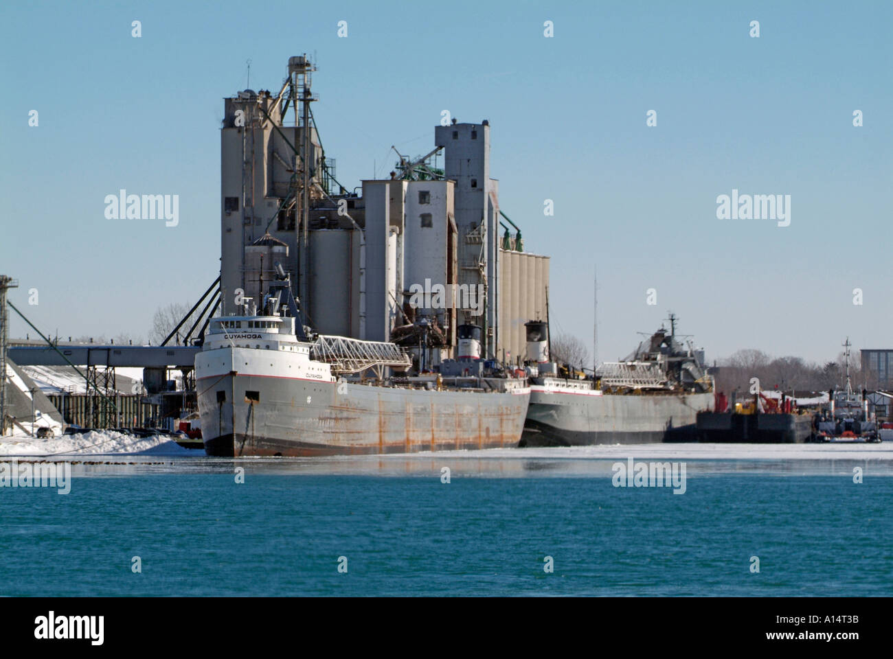 Freighter shipping on st clair hi-res stock photography and images - Alamy