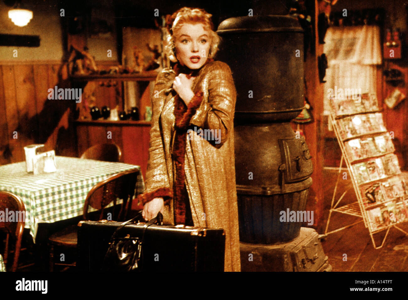 Bus stop 1956 hi-res stock photography and images - Alamy