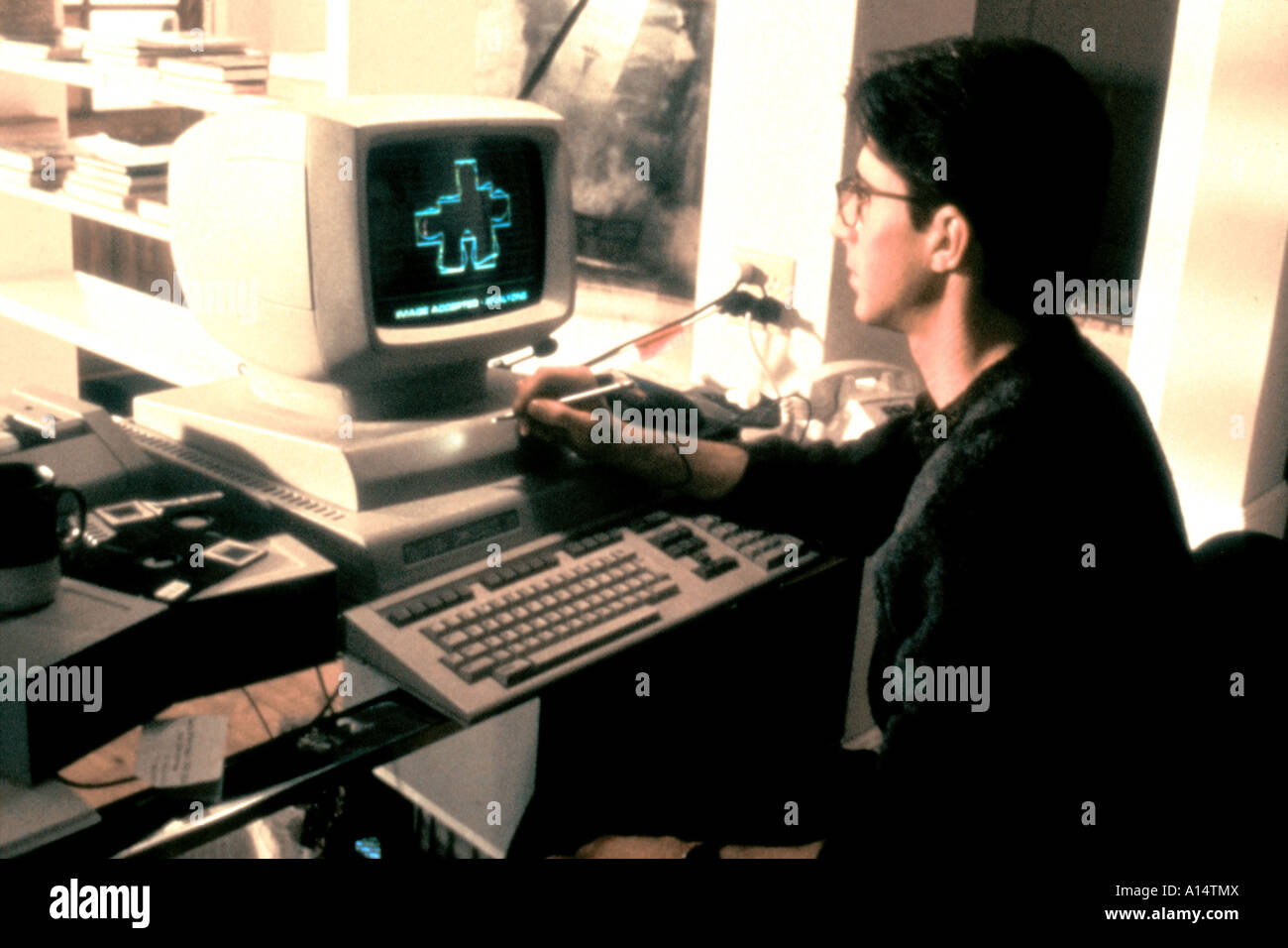 Electric dreams 1984 Steve Barron Lenny Von Dohlen Stock Photo - Alamy