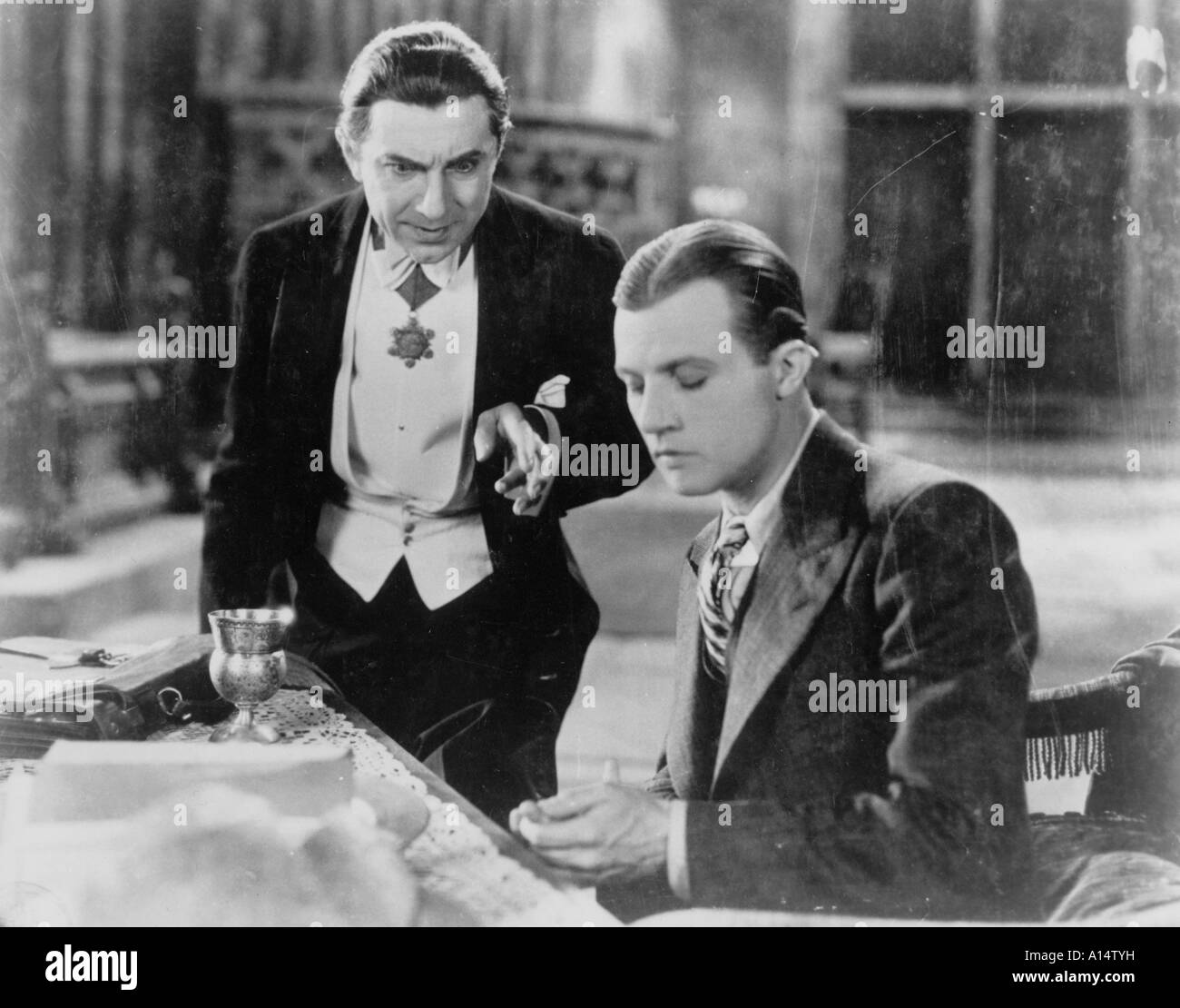 Dracula 1931 Tod Browning Bela Lugosi David Manners Stock Photo - Alamy