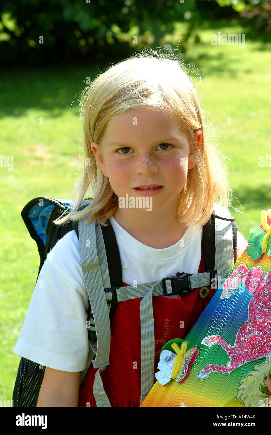 first day at school Stock Photo - Alamy