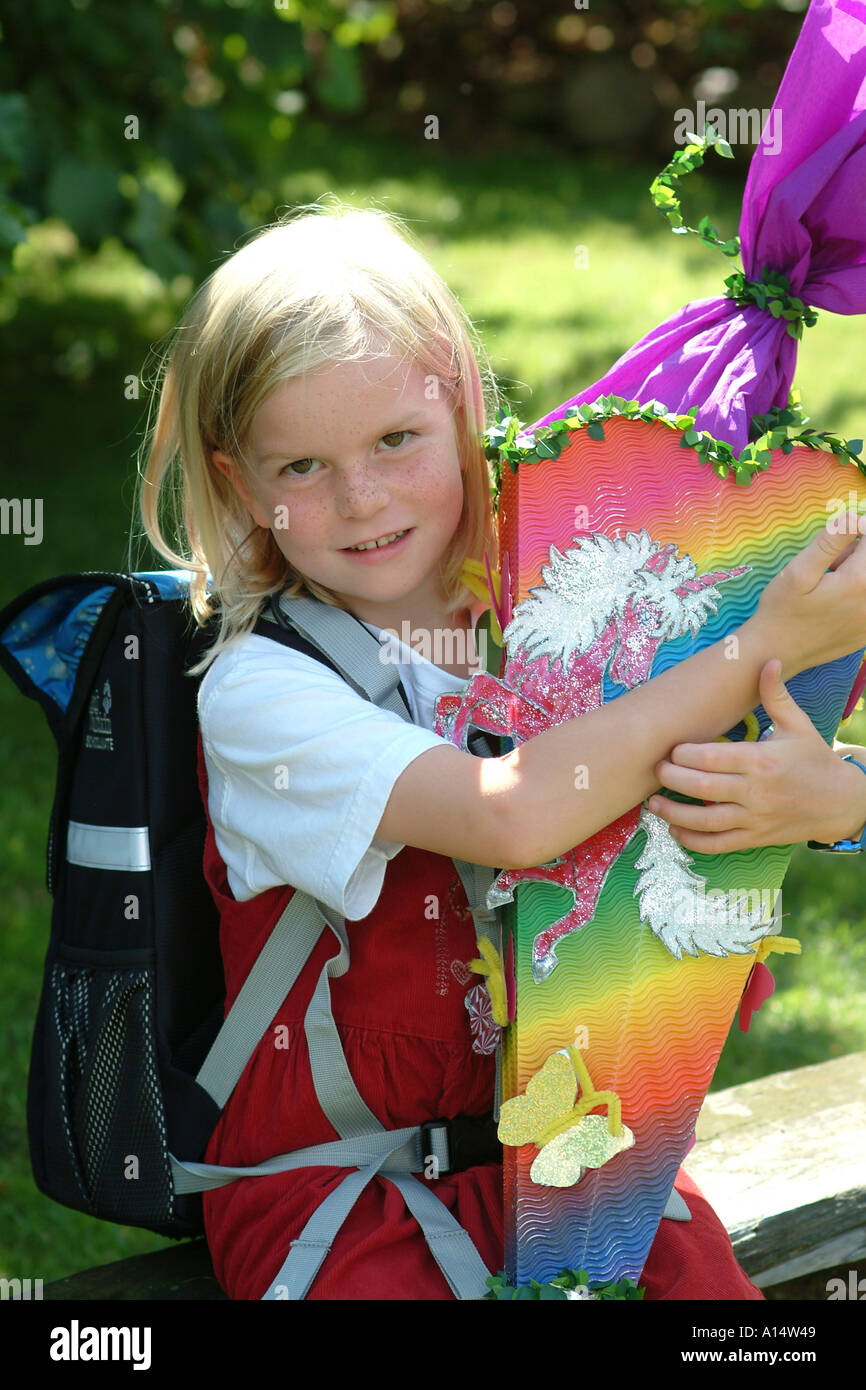 first day at school Stock Photo - Alamy