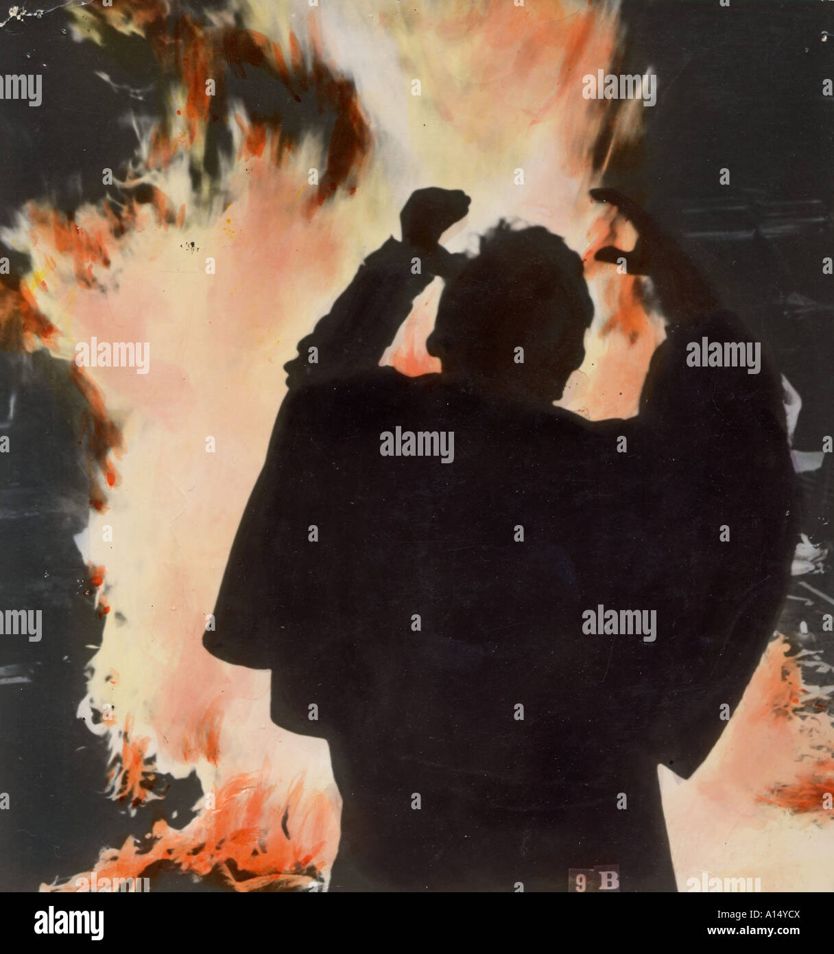 The phantom of the Opera 1962 Terence Fisher Herbert Lom Stock Photo ...