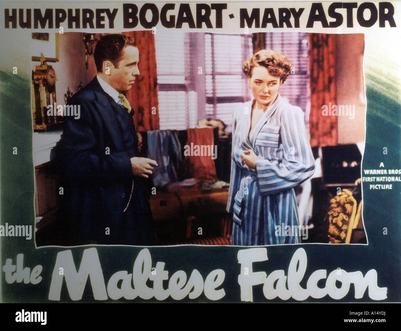 The maltese falcon 1941 John Huston Humphrey Bogart Mary Astor Stock ...