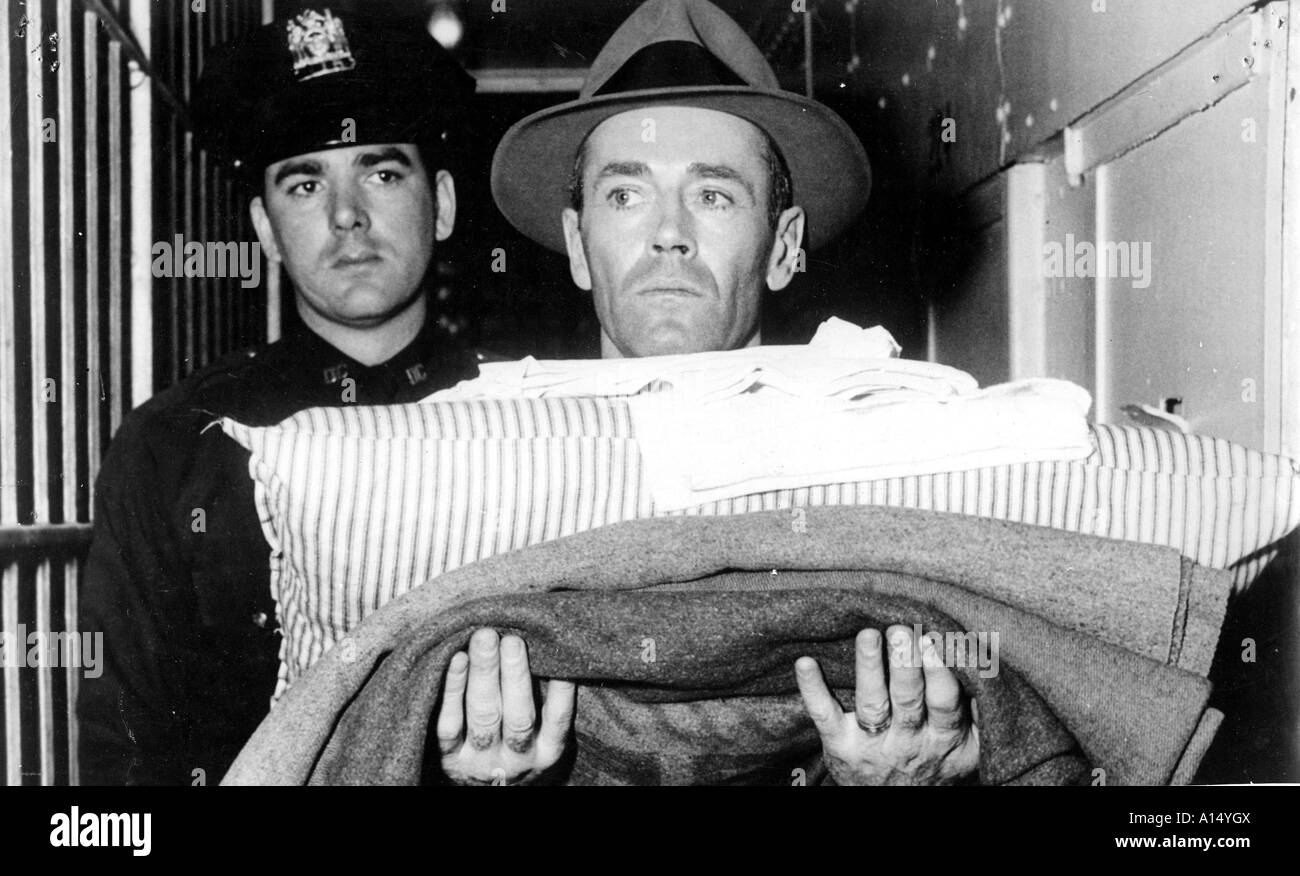 The wrong man 1957 Alfred Hitchcock Henry Fonda Stock Photo - Alamy