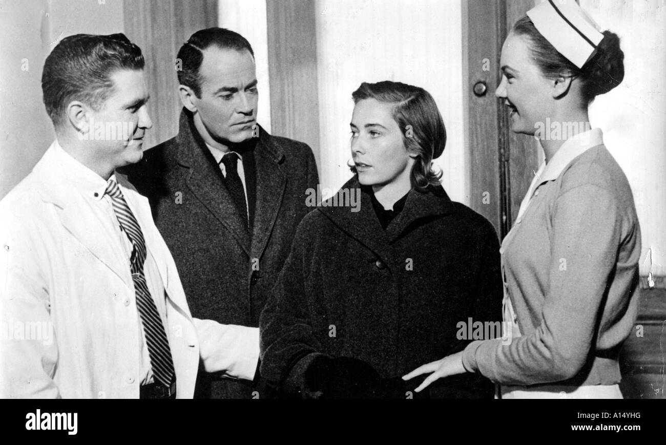 The wrong man 1957 Alfred Hitchcock Henry Fonda Vera Miles Stock Photo ...