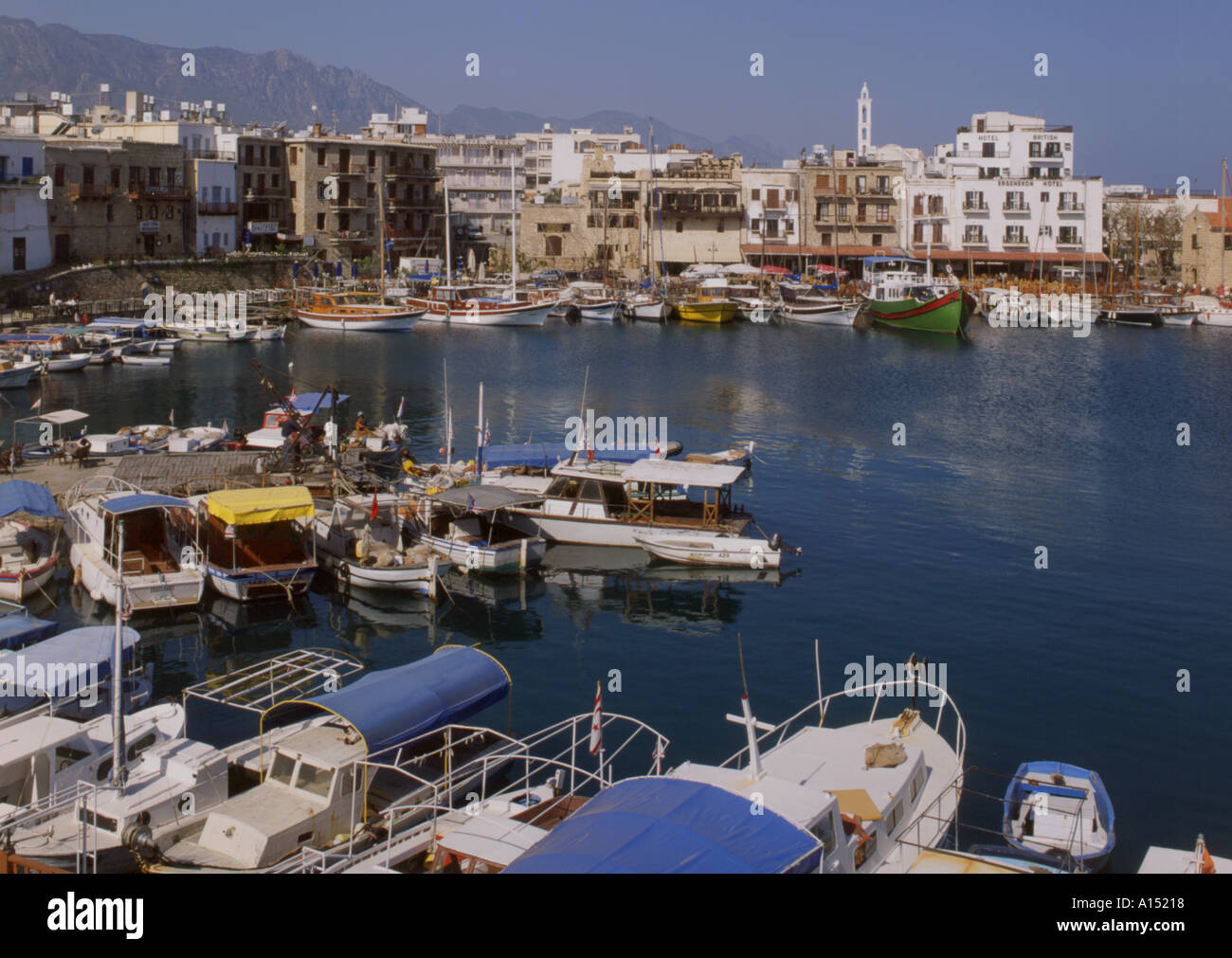 Cyprus Kyrenia harbour Stock Photo - Alamy