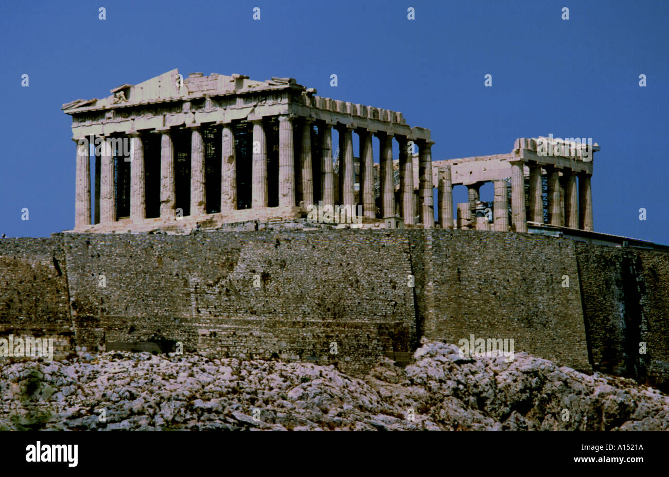 Greece Athens Acropolis Parthenon Stock Photo - Alamy
