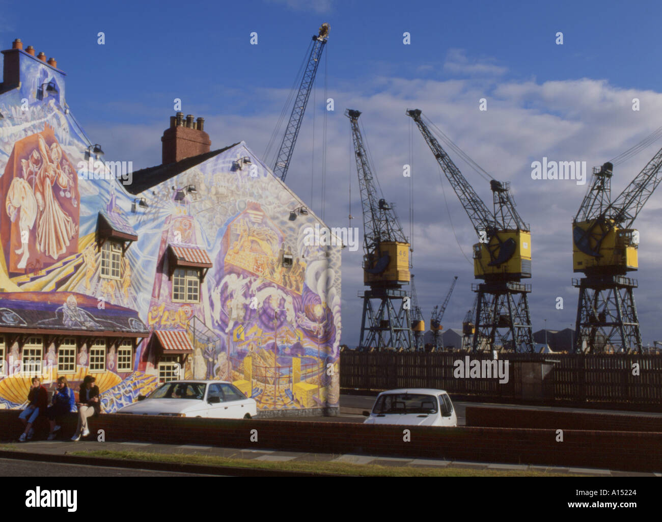 England teesside hartlepool industry hi-res stock photography and ...