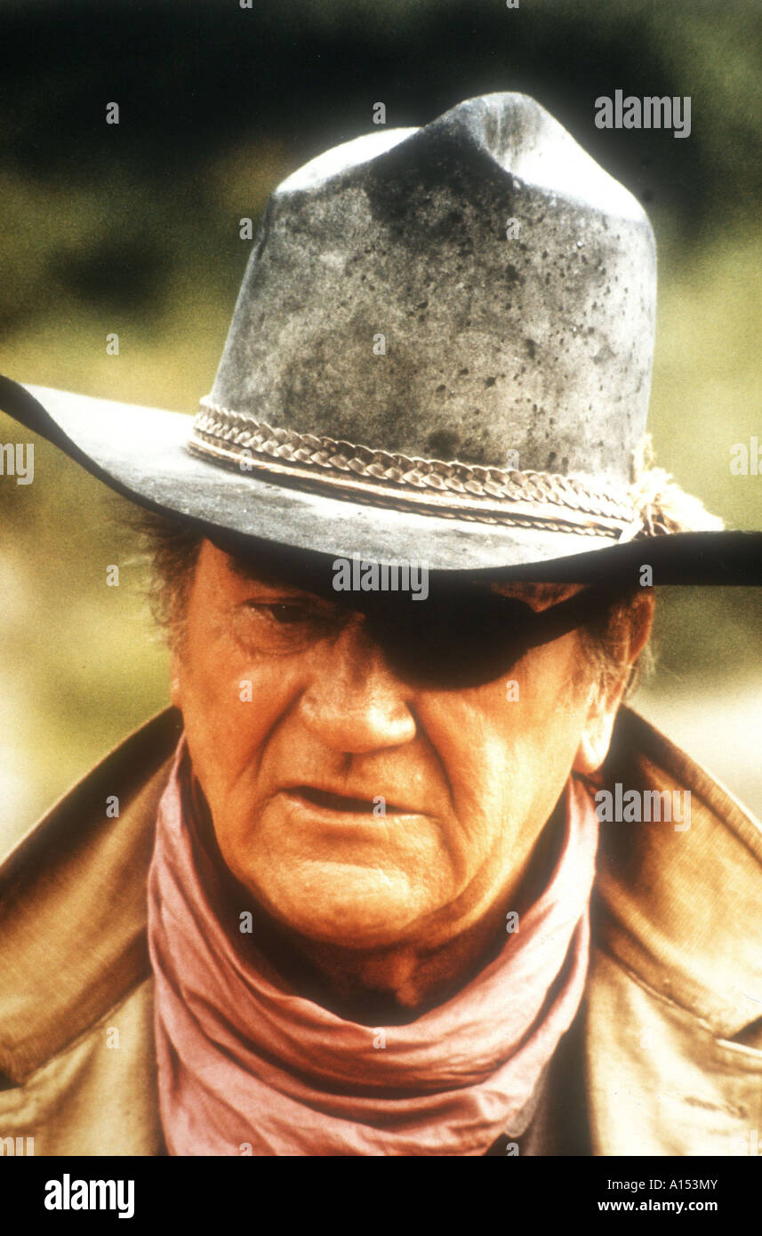 Rooster cogburn 1975 john wayne hi-res stock photography and images - Alamy