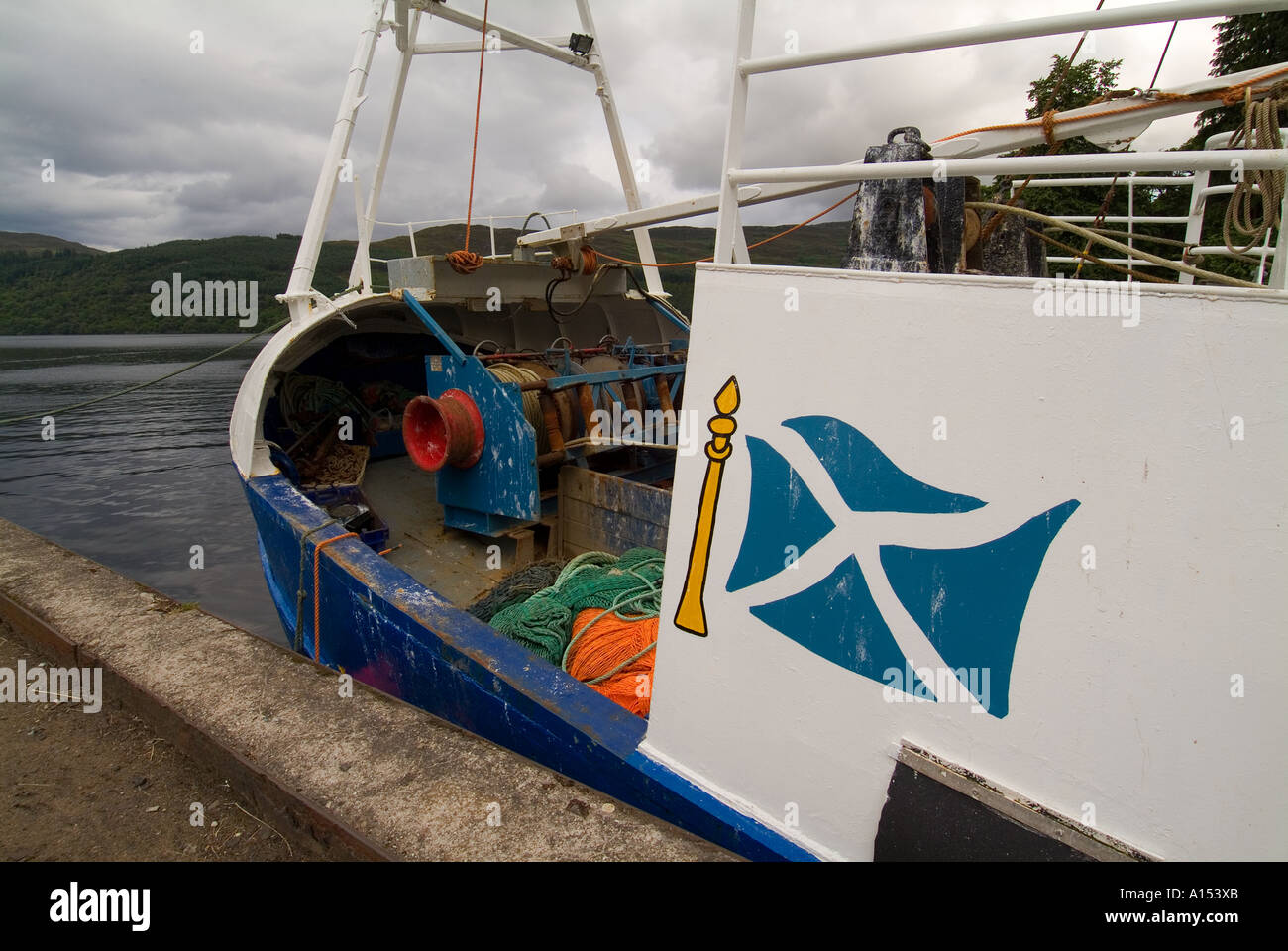 Scottish fishing boat hi-res stock photography and images - Alamy