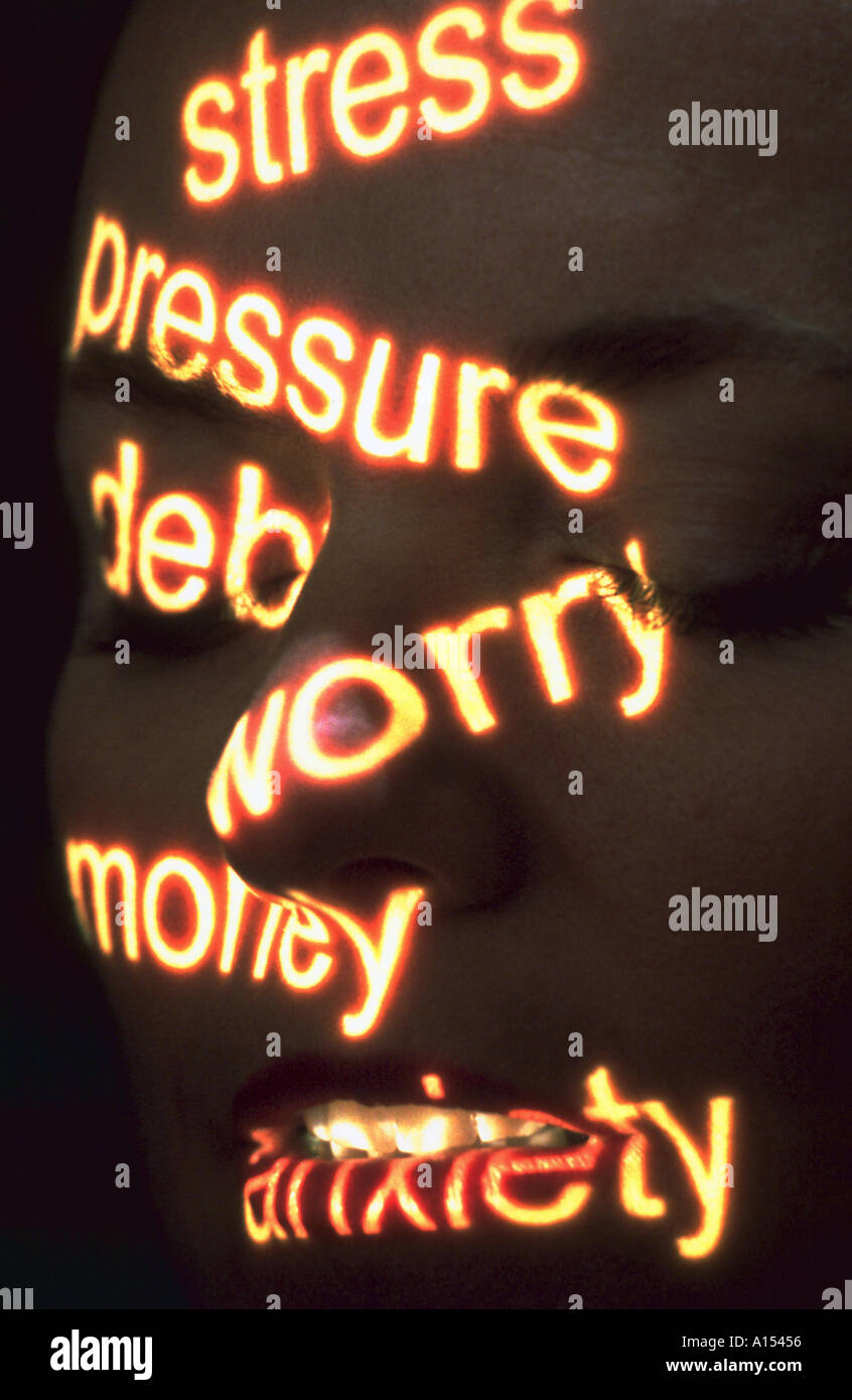 Female tension faces hi-res stock photography and images - Alamy
