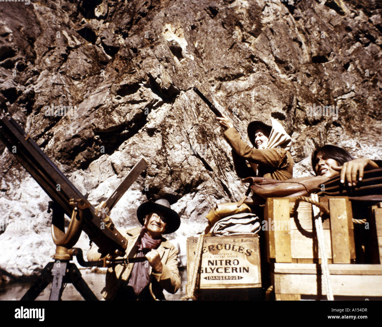 Rooster Cogburn Year 1975 Director Stuart Millar Katharine Hepburn John ...