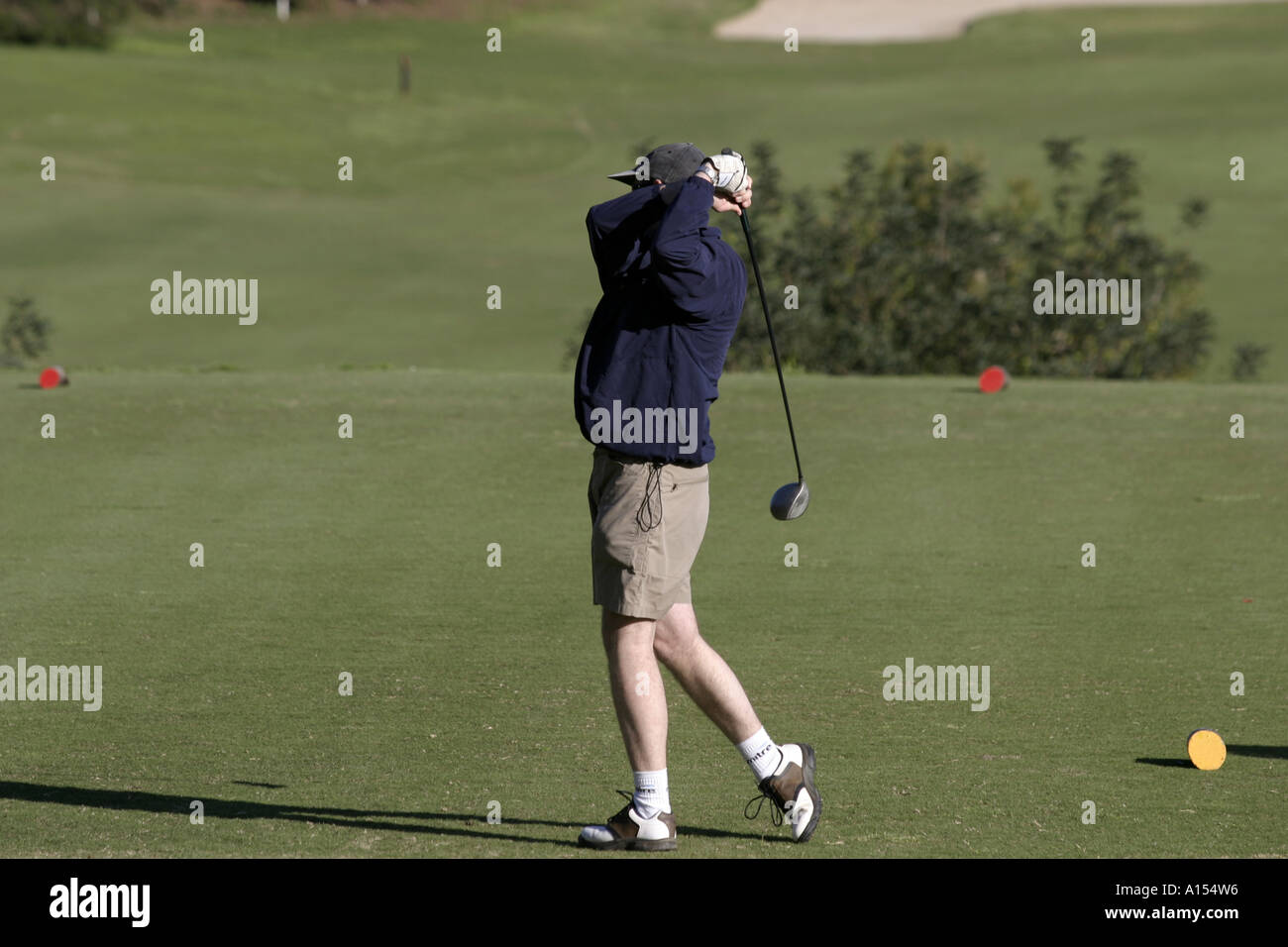 Golf tee off hi-res stock photography and images - Alamy