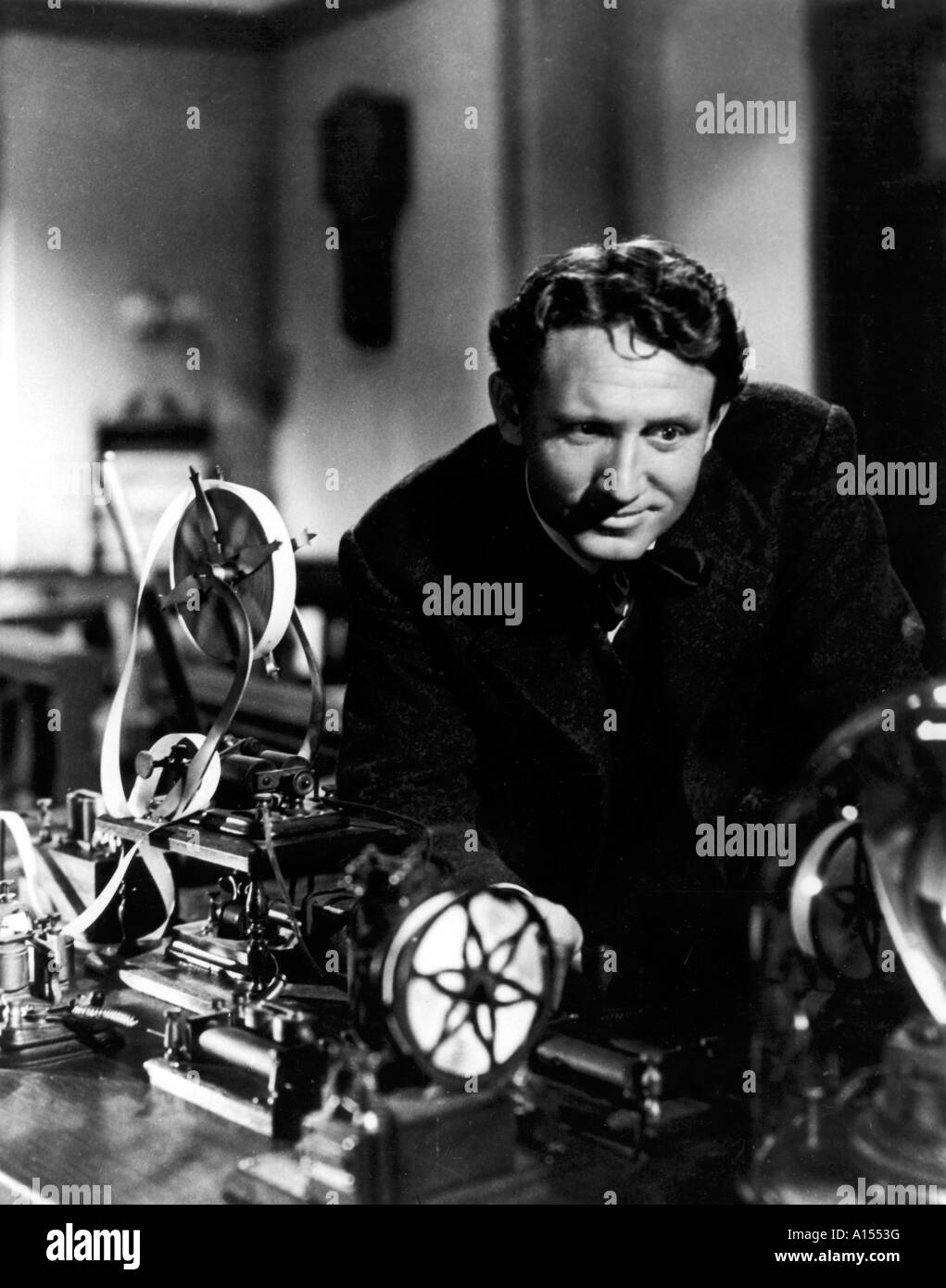 Edison The Man Year 1940 Director Clarence Brown Spencer Tracy Stock ...