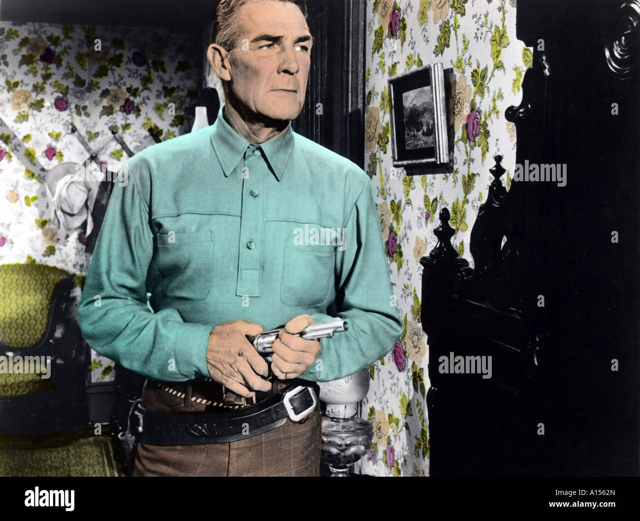 A Lawless Street Year 1955 Director Joseph H Lewis Randolph Scott Stock ...