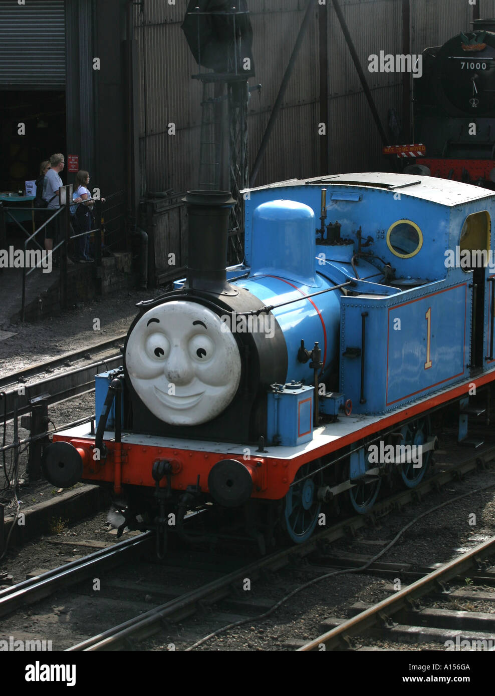 Thomas the tank engine Stock Photo - Alamy