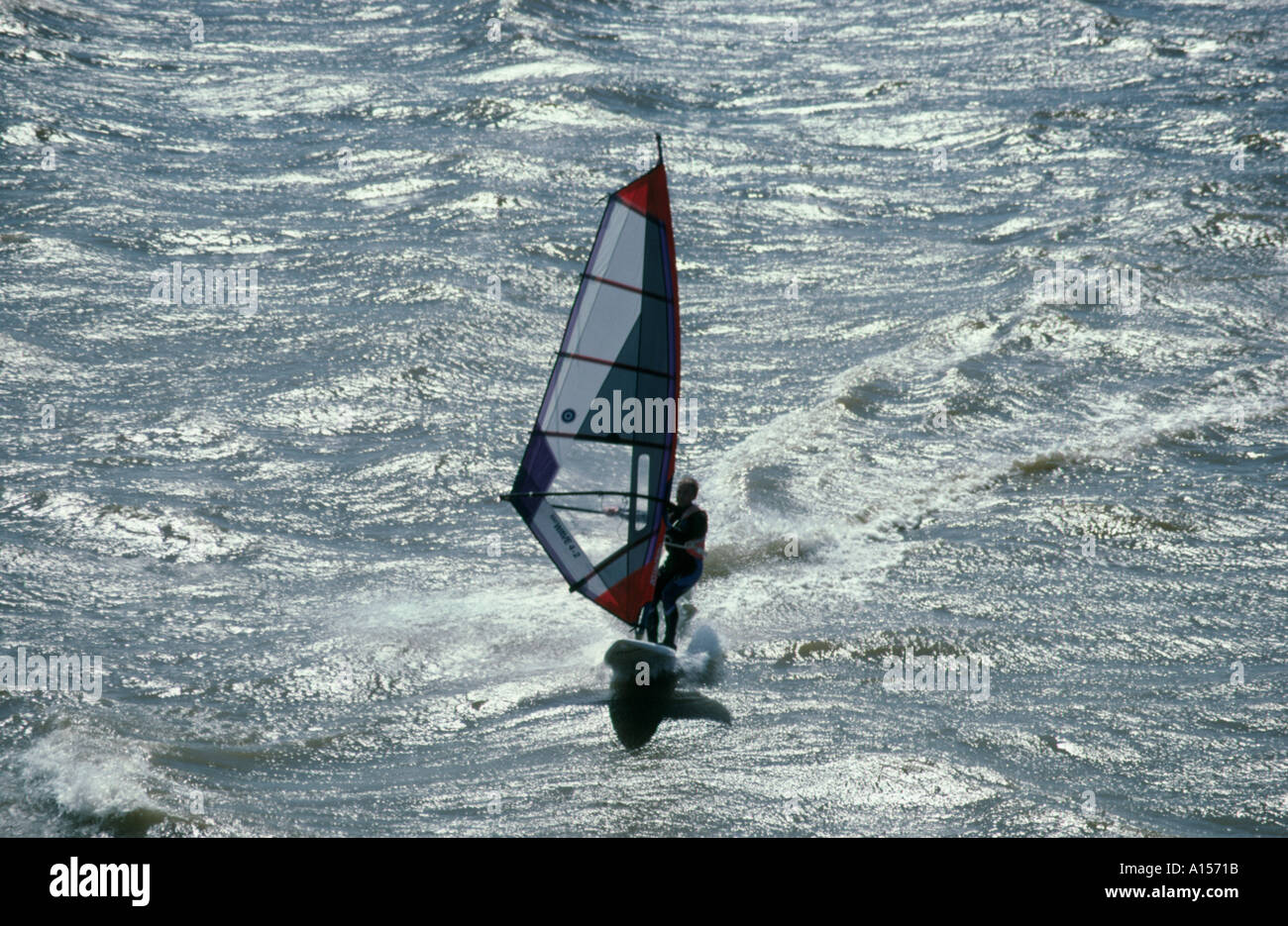 1 windsurfer hi-res stock photography and images - Alamy