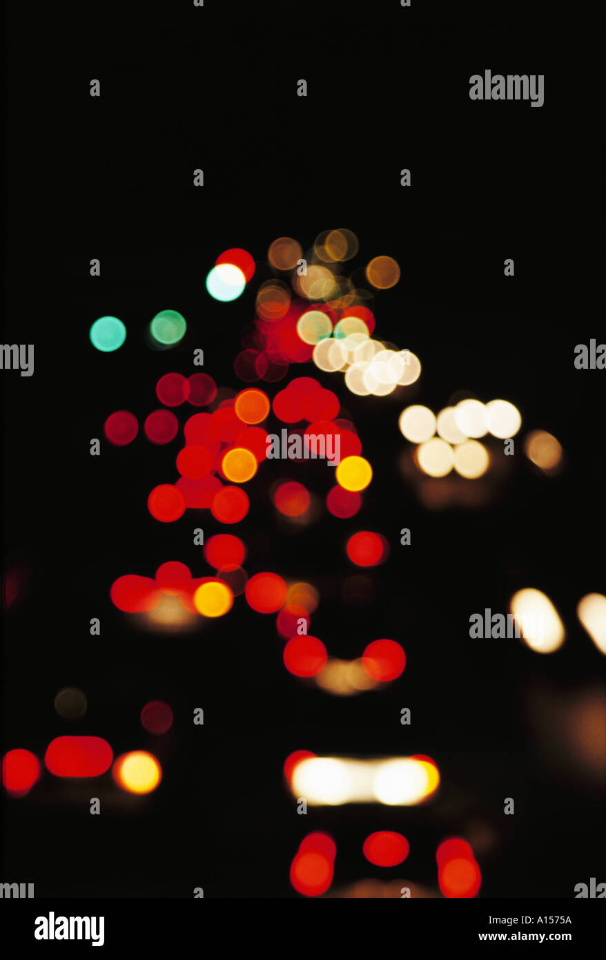 Cars red traffic light queue hi-res stock photography and images - Alamy