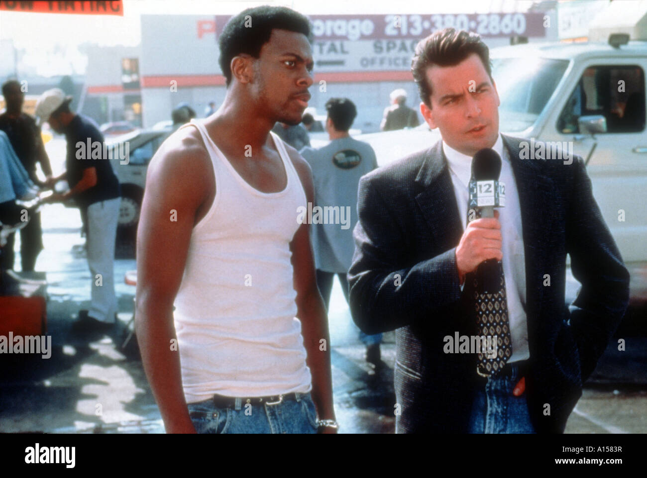 Money Talks Year 1998 Director Brett Ratner Chris Tucker Charlie Sheen ...