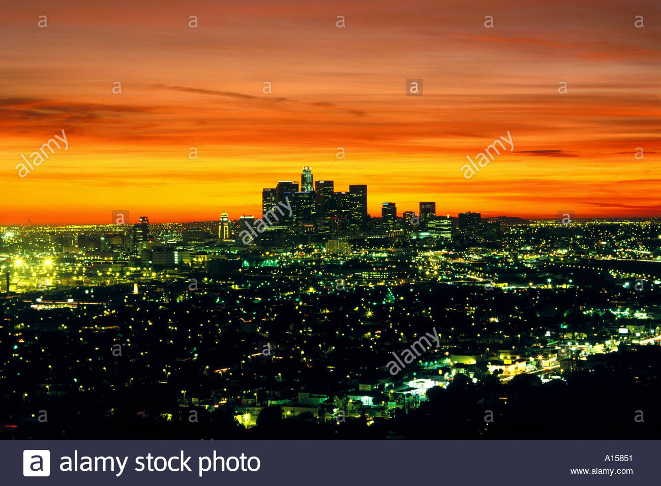 Los Angeles Sunset High Resolution Stock Photography and Images - Alamy