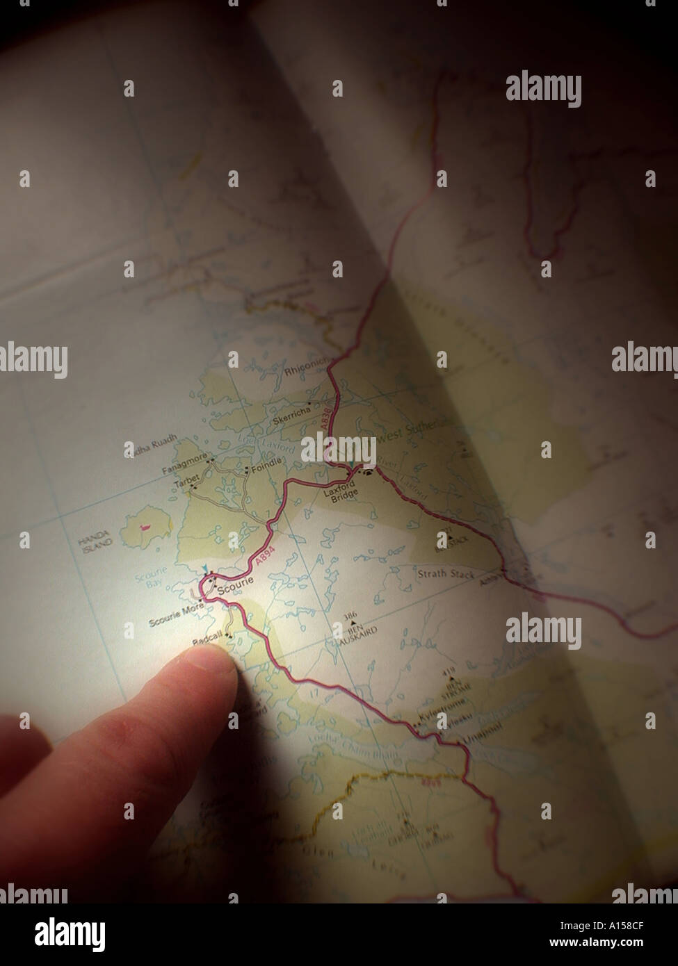 Map of hughes hi-res stock photography and images - Alamy