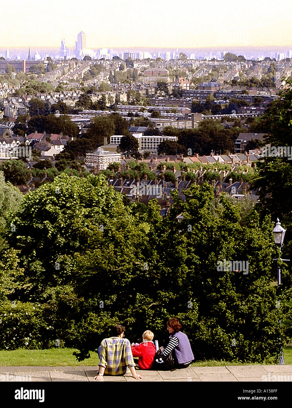 Alexandra palace view from hi-res stock photography and images - Alamy
